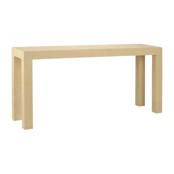 Sanibel Raffia Wrapped Classic Console Table – LOOMLAN