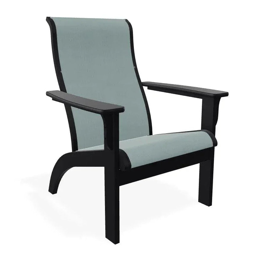Get Adirondack Marine Grade Polymer Sling Arm Chair by at LOOMLAN