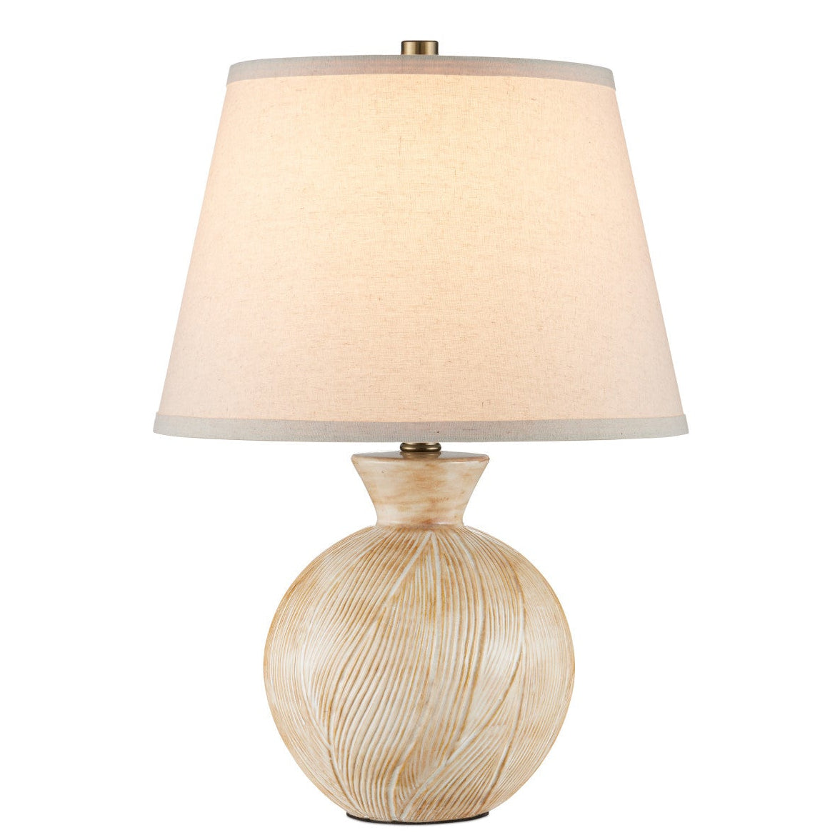 Get Brushmark Ceramic Table Lamp with Antique Brass Finish – LOOMLAN