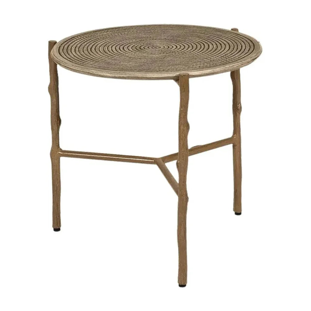 Castelle Twig Legs Aluminum Side Table - LOOMLAN