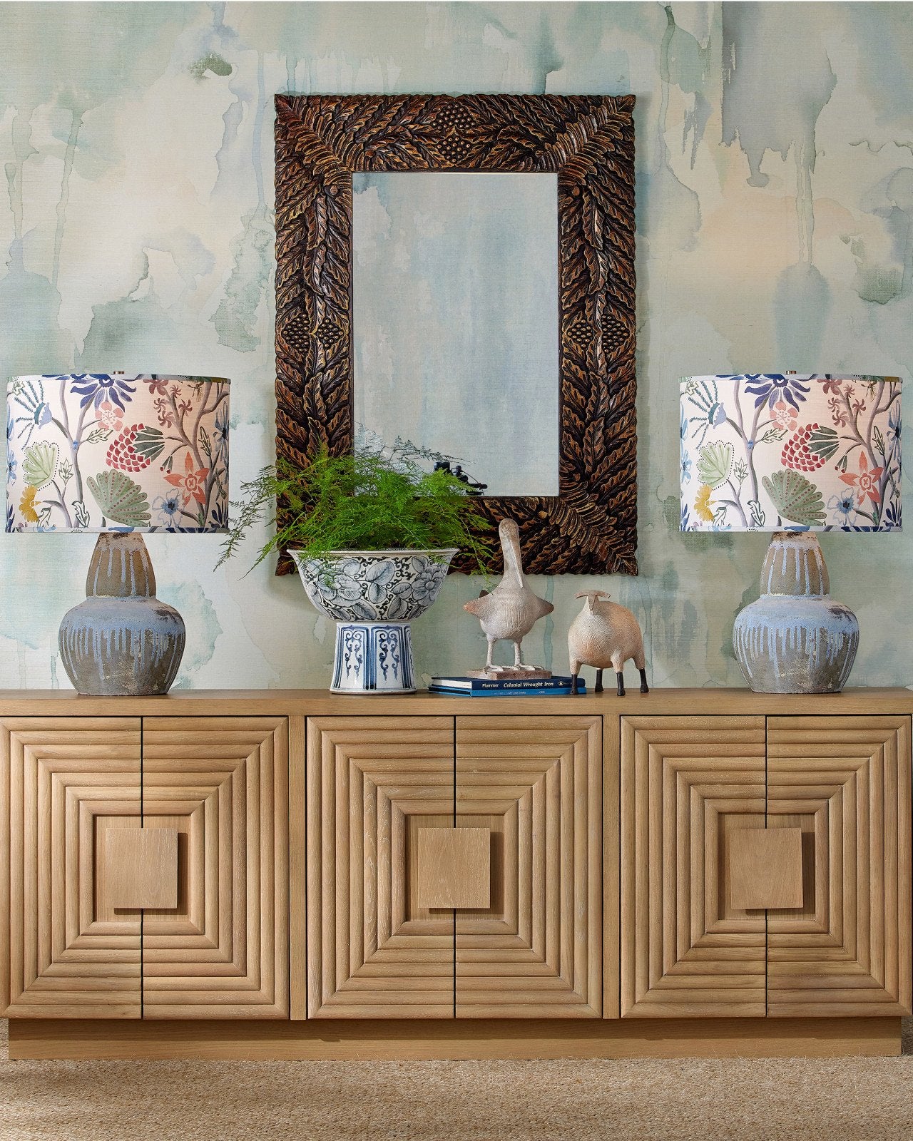 Get Catania Antique Blue Drip Gourd Table Lamp Sale – LOOMLAN