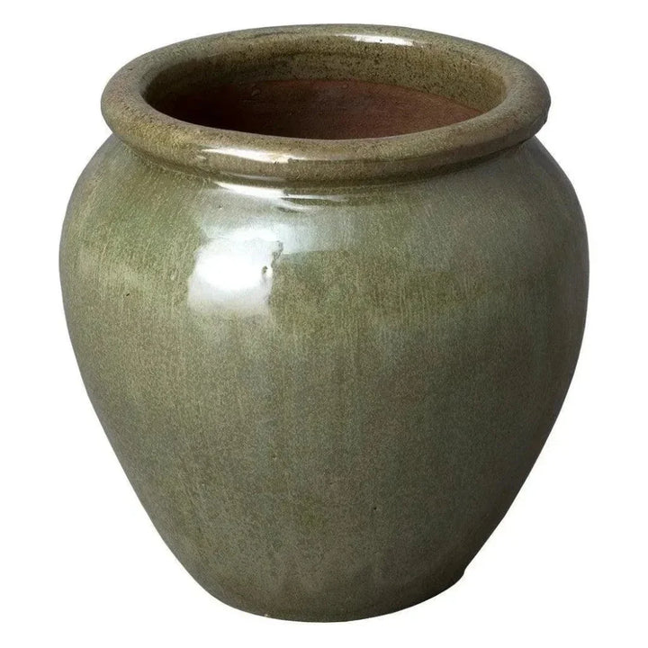 Ceramic Round Planter - LOOMLAN