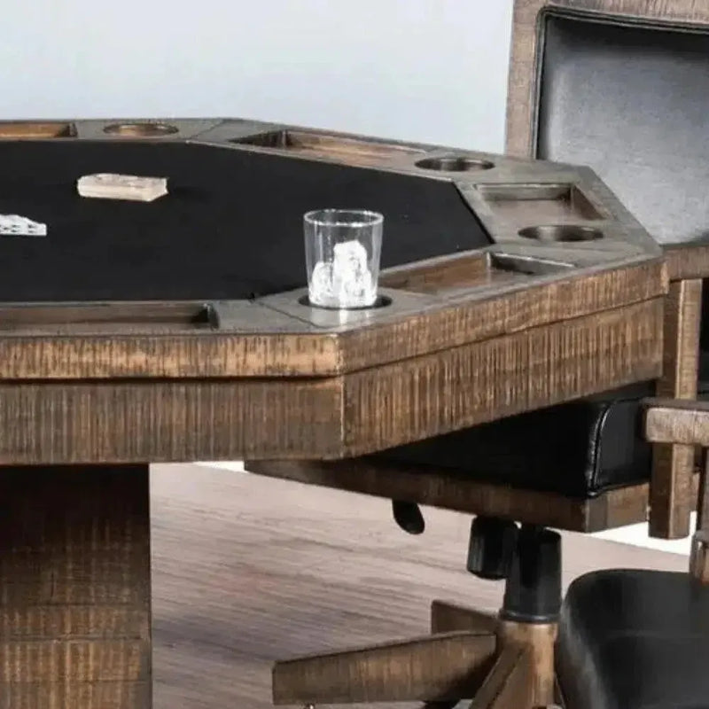 Convertibel Dining Table Poker Game Table – LOOMLAN