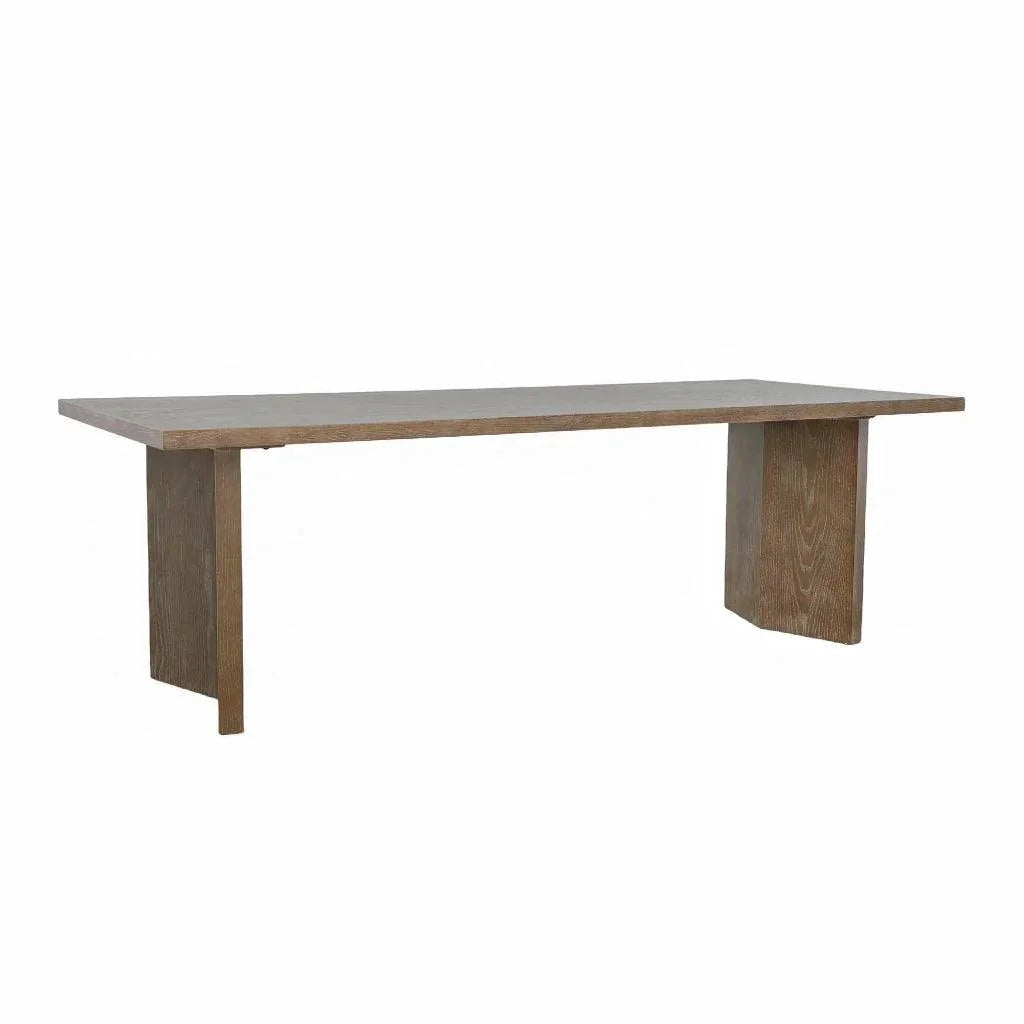 Fraser Wooden Rectangular Dining Table - LOOMLAN