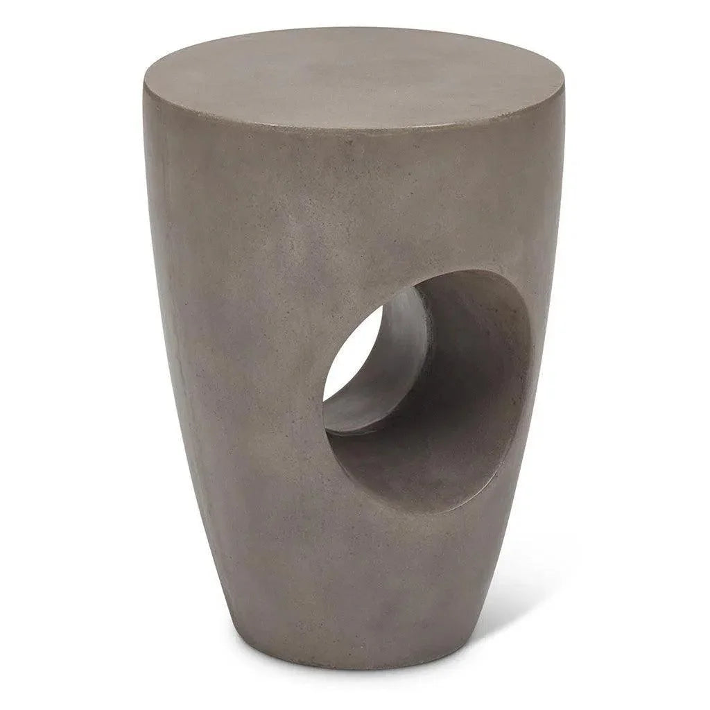 Hayden Fiber Reinforced Concrete Side Table - LOOMLAN