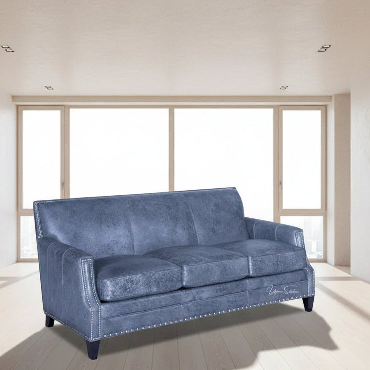 Historic Happy - Route 66 Themed Custom Made Sofa - LOOMLAN