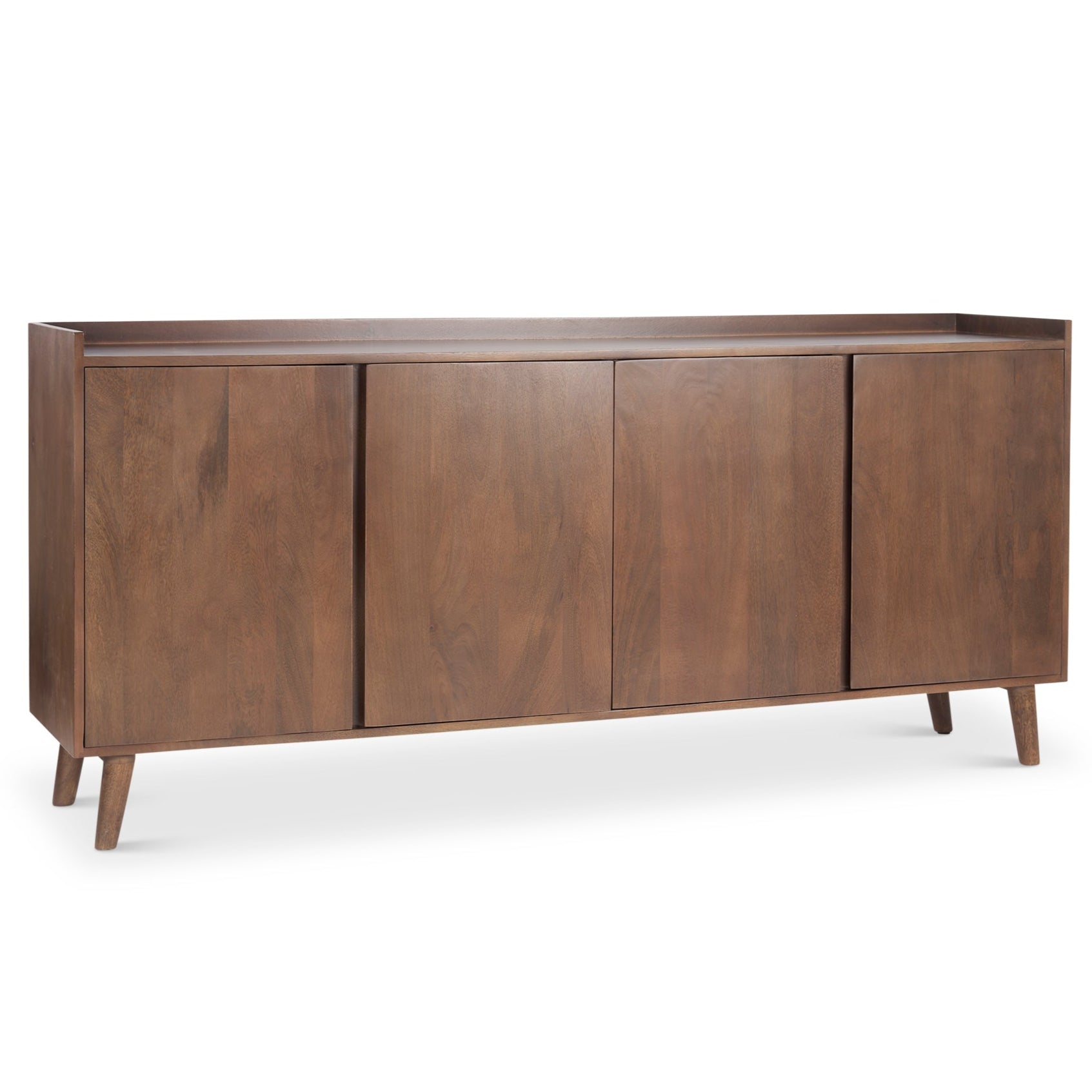 Get Lillie Four Doors Wood Sideboard With Sleek Design – LOOMLAN