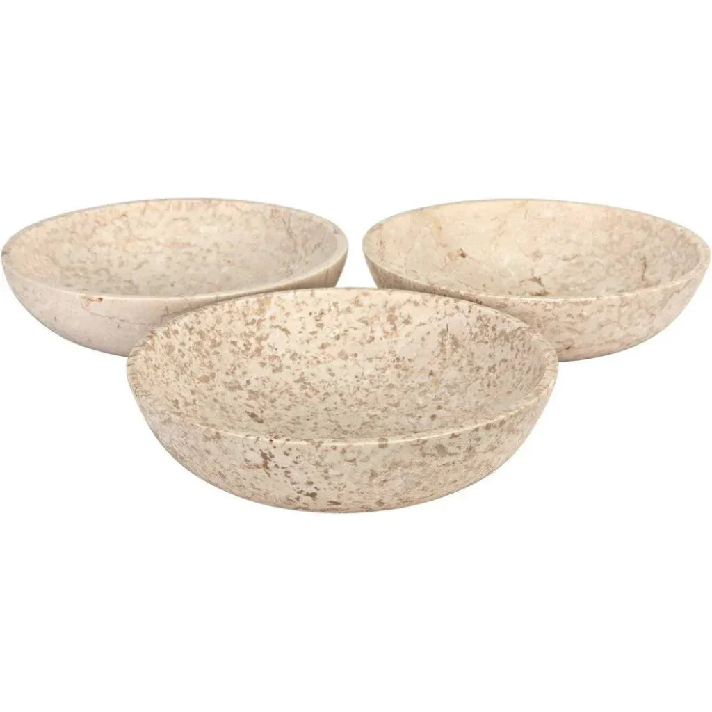 Marble Bowls, Set of 3 - LOOMLAN