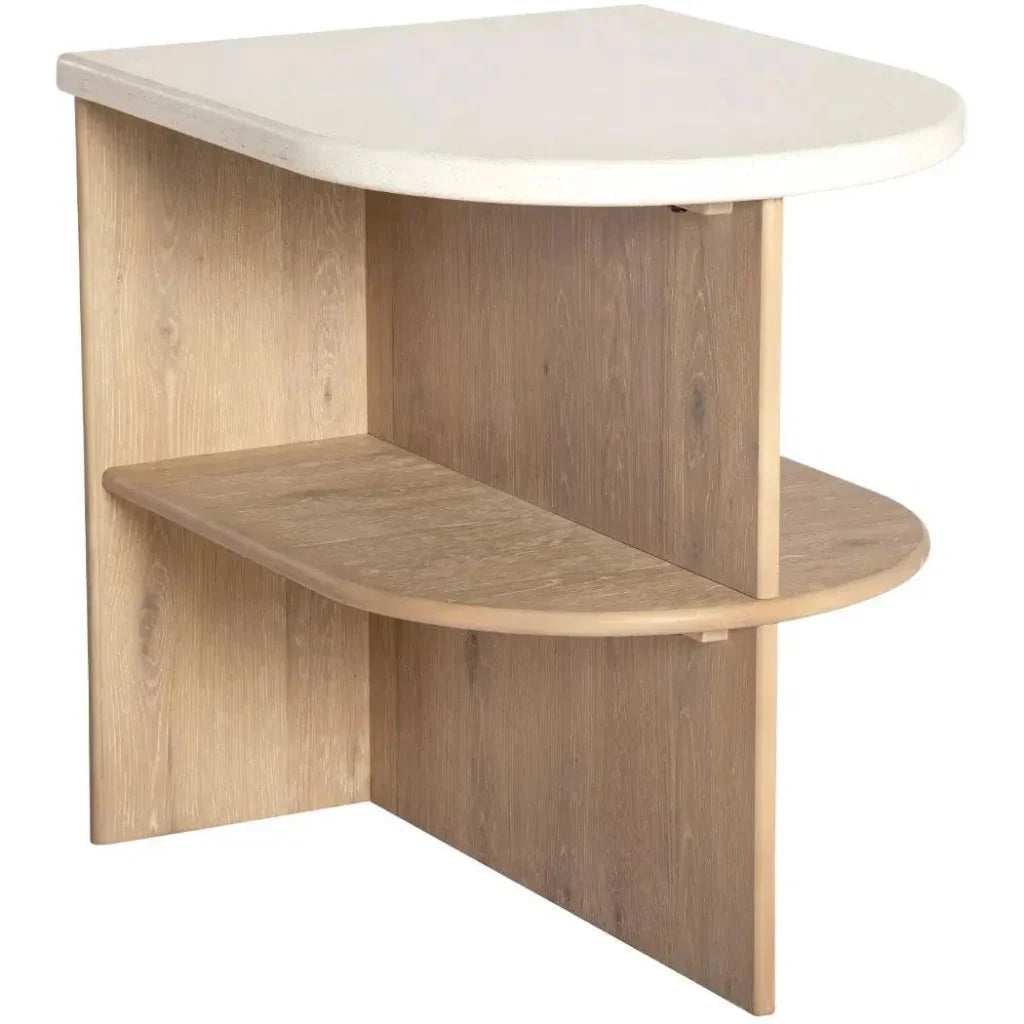 Melia End Table - LOOMLAN