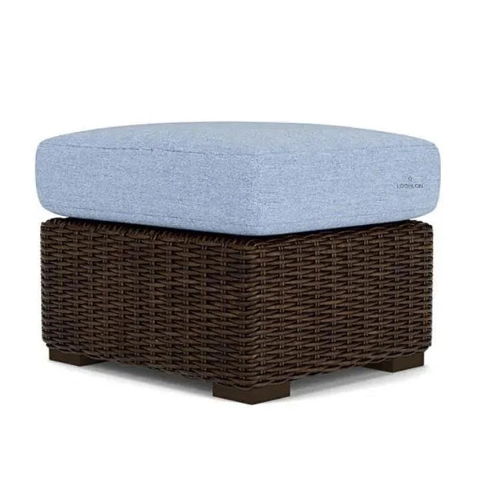 Mesa Ottoman Premium Wicker Furniture Lloyd Flanders - LOOMLAN