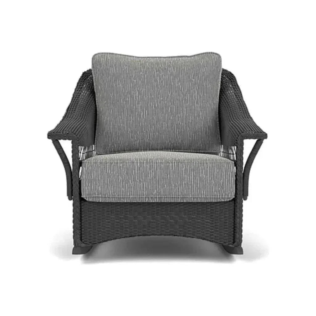 Nantucket Lounge Rocker Premium Wicker Furniture - LOOMLAN