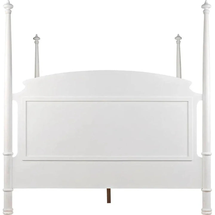 New Douglas Wood White Washed Bed Frame - LOOMLAN
