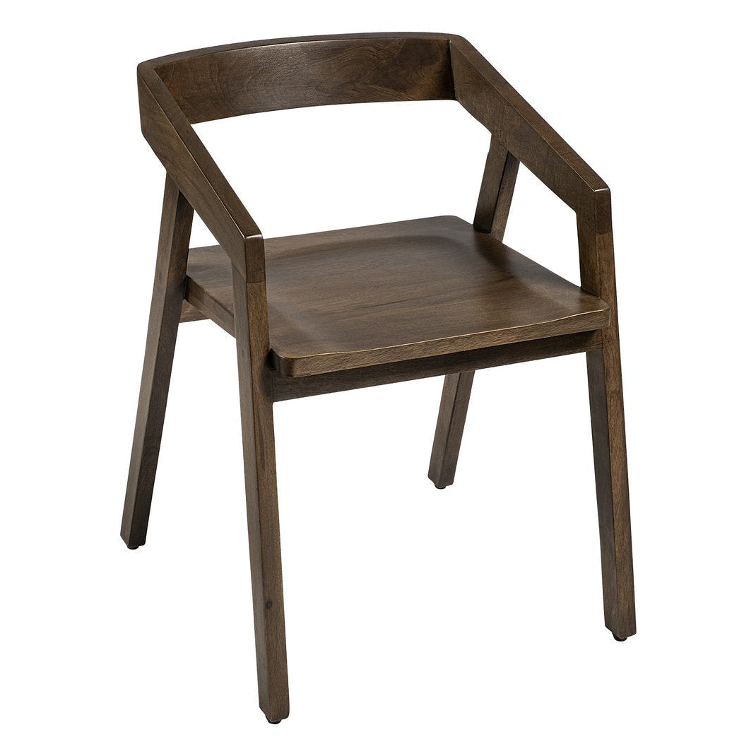 Get Nicholas I Onyx Brown Solid Wood Dining Chair Marvel – LOOMLAN