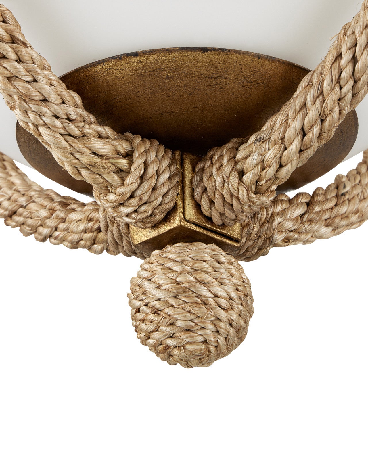 Get Passageway Abaca Rope Warp Flush Mount Light – LOOMLAN