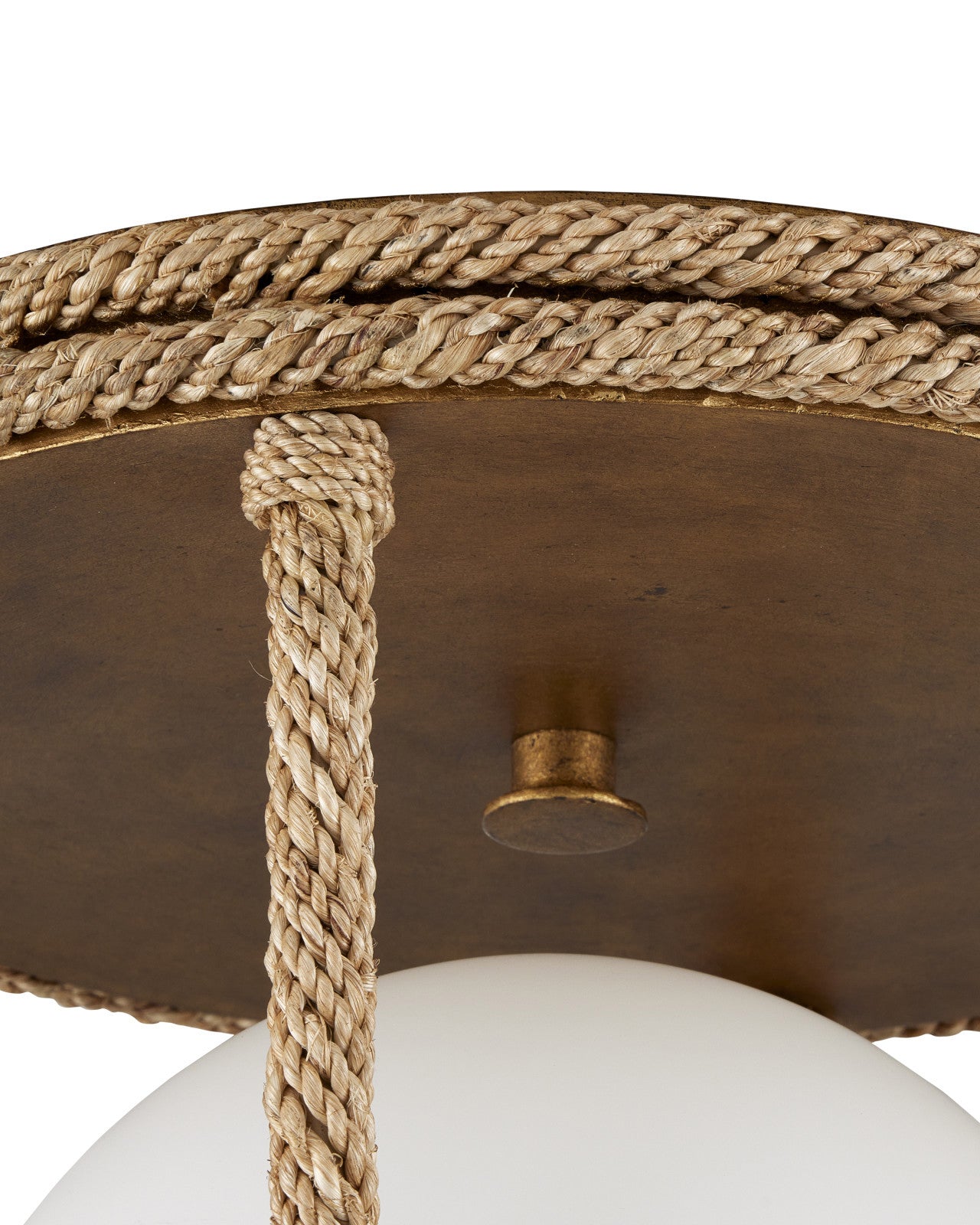 Get Passageway Abaca Rope Warp Flush Mount Light – LOOMLAN
