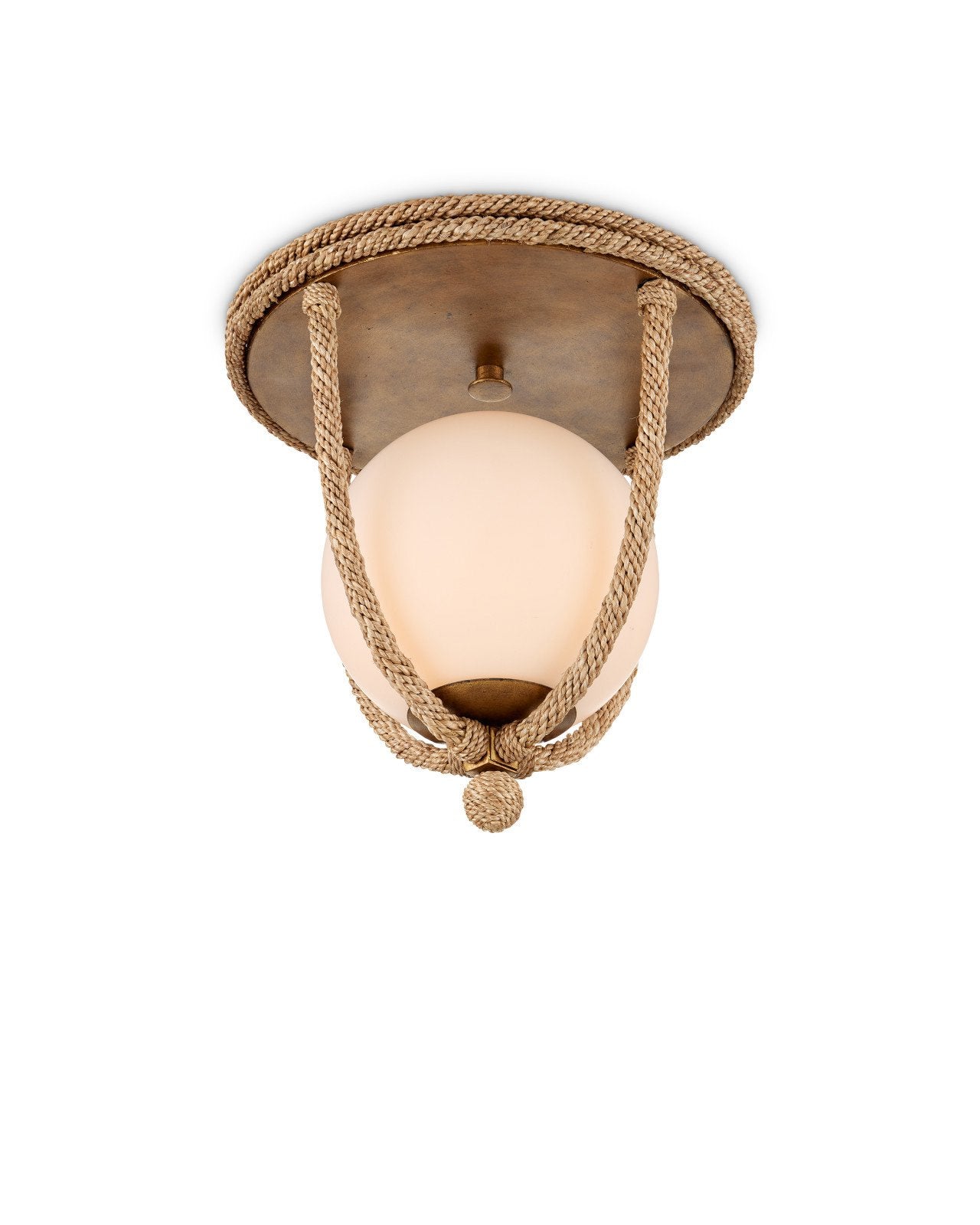 Get Passageway Abaca Rope Warp Flush Mount Light – LOOMLAN