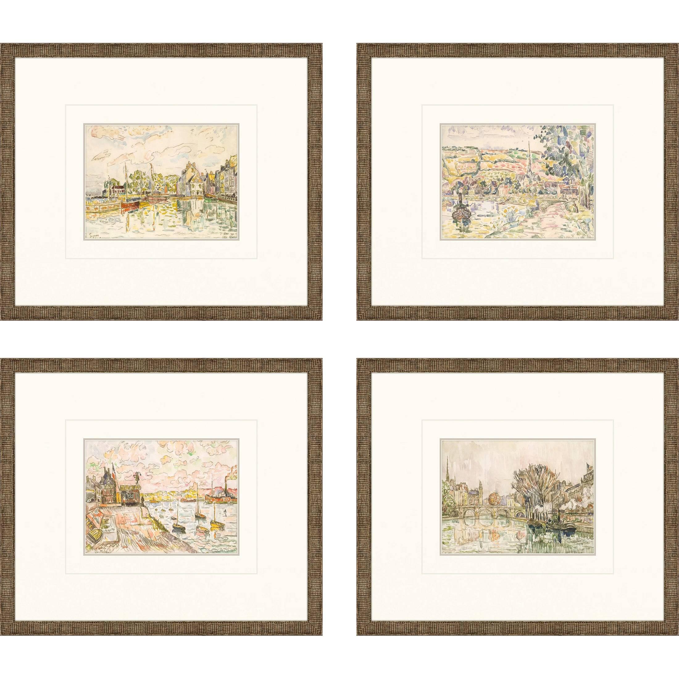 Get Petite Landscapes S/4 Framed Art With Glass Front – LOOMLAN