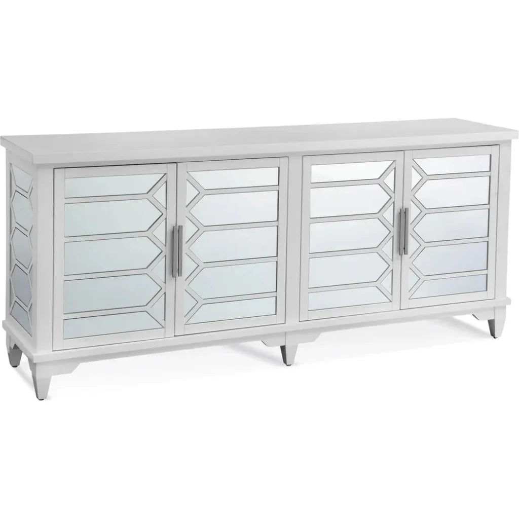 Redi Wood White Server - LOOMLAN