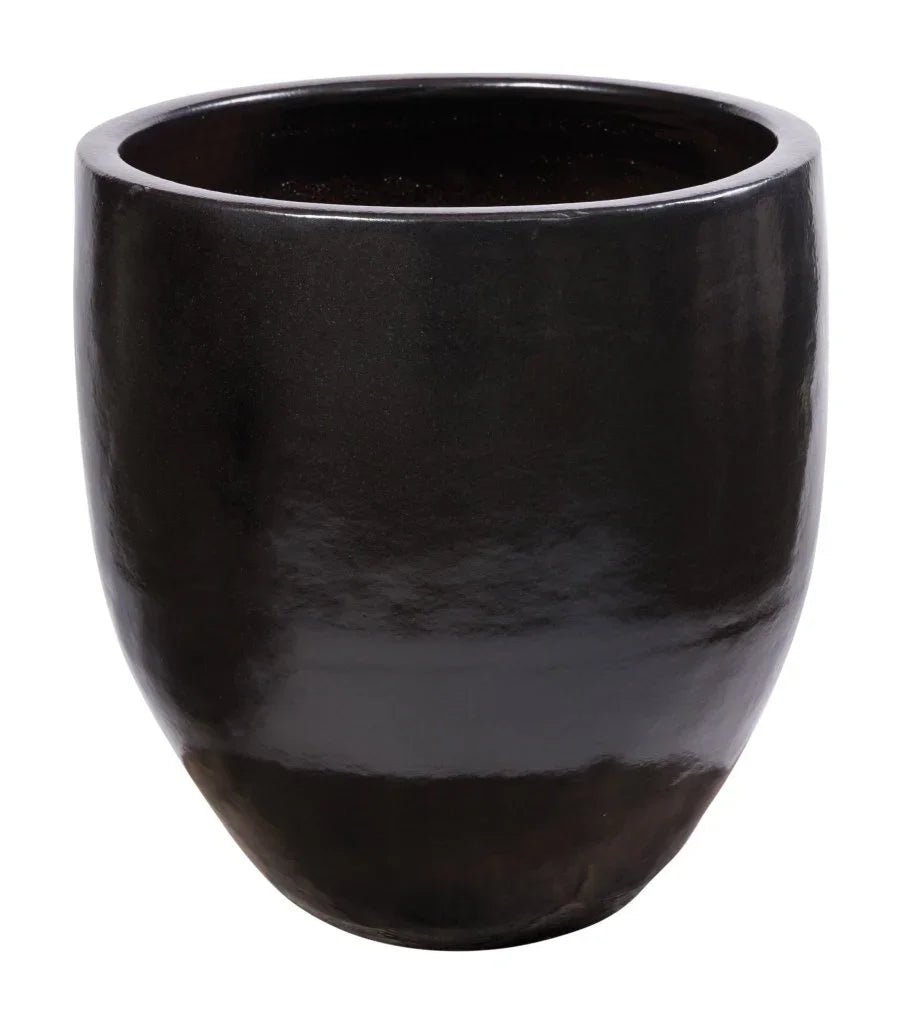 Reflection Ceramic Patio Planter (Set Of 2) - LOOMLAN