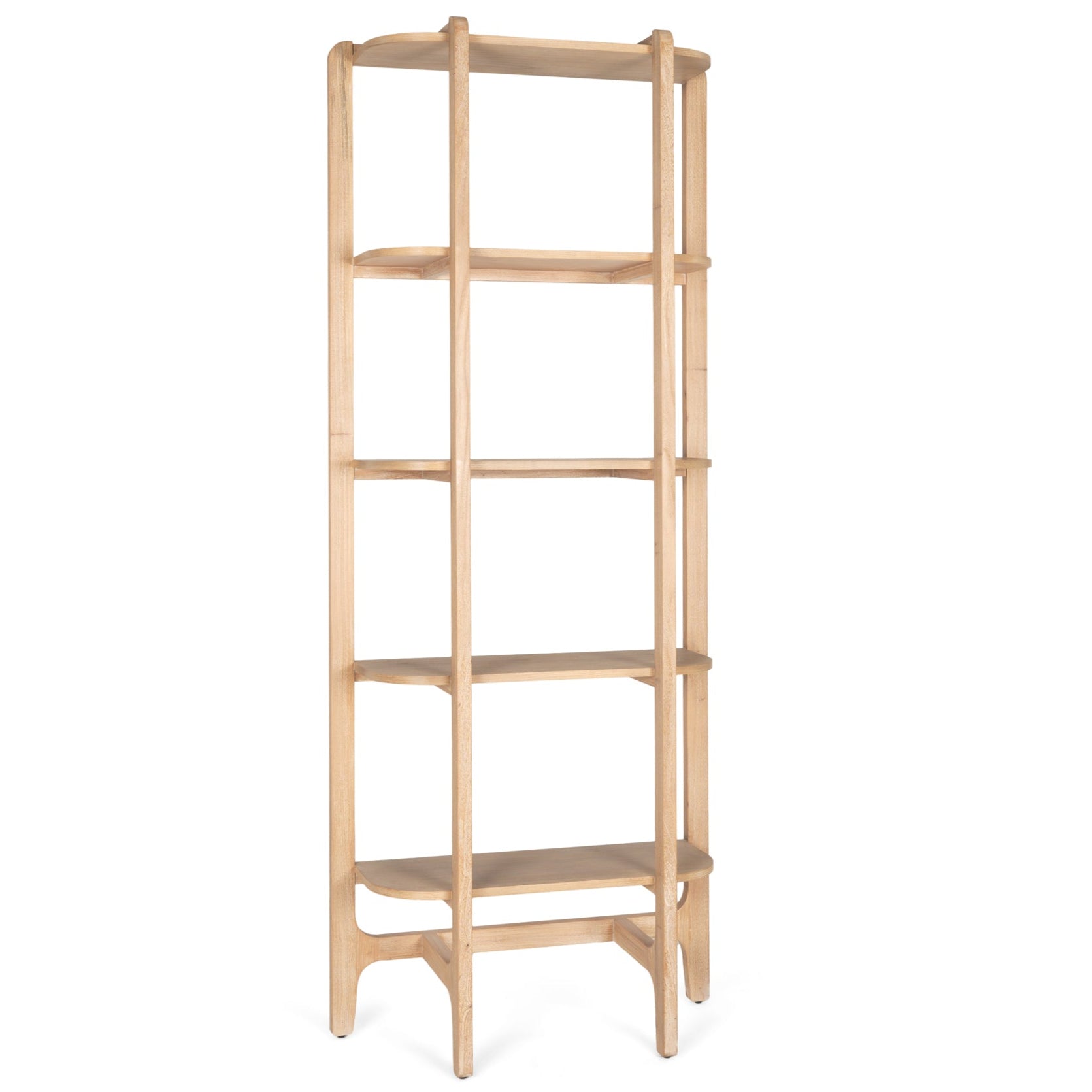 Get Taylin Solid Wood Etagere With Modern Rustic Charm – LOOMLAN