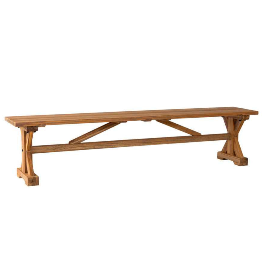 Get Teak 79" Dining Bench by at LOOMLAN