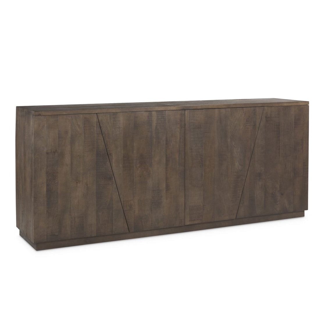 Get West Angular Sideboard With Unique V-Cut Doors – LOOMLAN