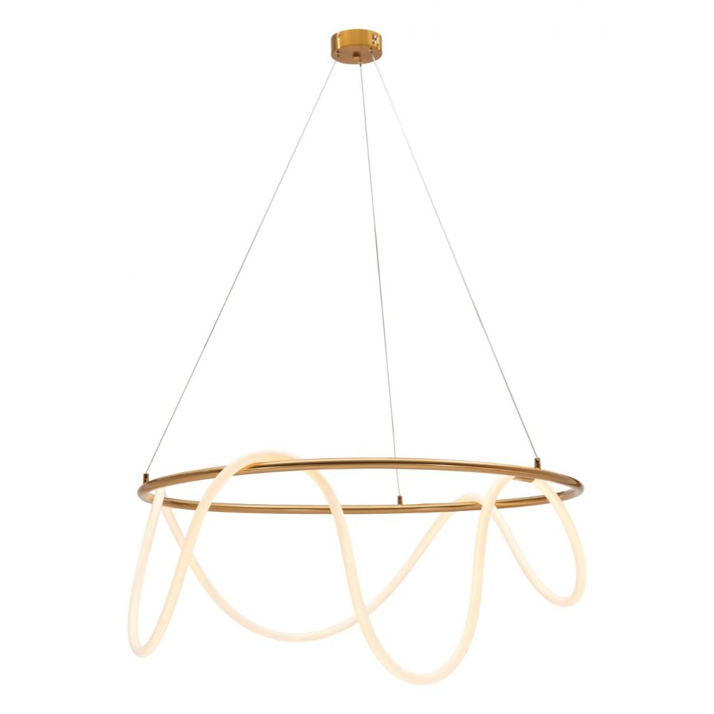 Get Wiber Ceiling Lamp Brass Modern LED Light Fixture – LOOMLAN