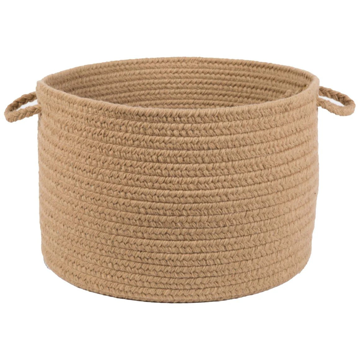 Get Wool Solids Flat Braid Basket – LOOMLAN