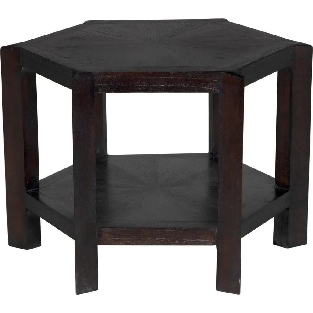 Yuhuda Large Side Table, Sombre Finish - LOOMLAN